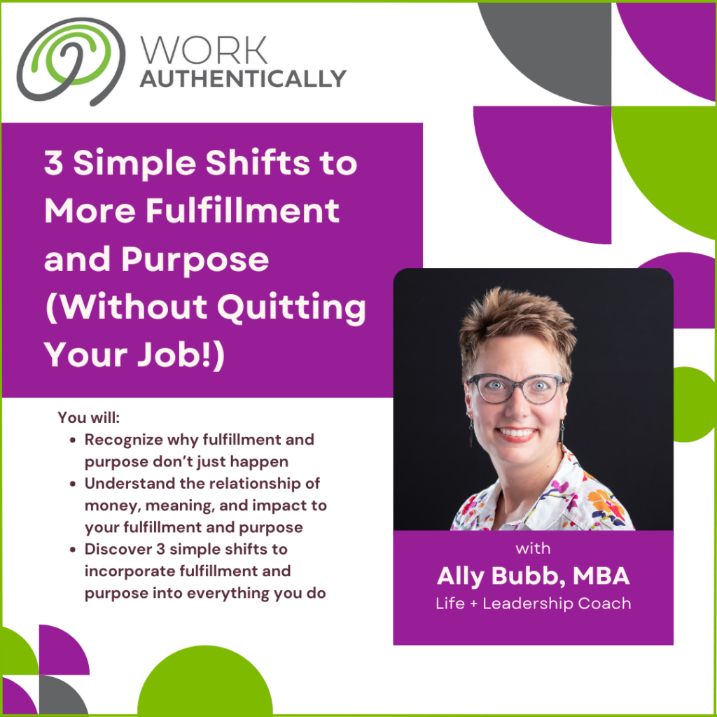 Speaking | Work Authentically