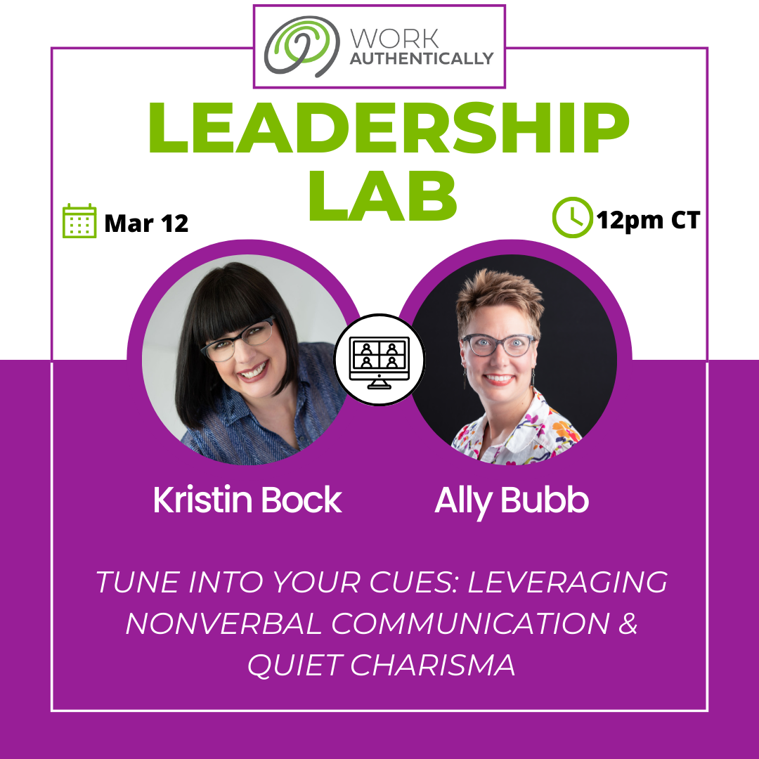 Event – Leadership Lab March | Work Authentically